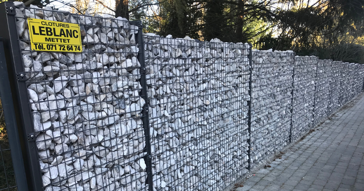Clôtures en gabions à Namur : avantages de la marque Zenturo